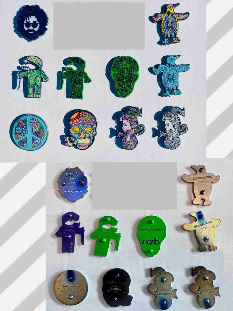 Steinman Pins – Shaka Swags