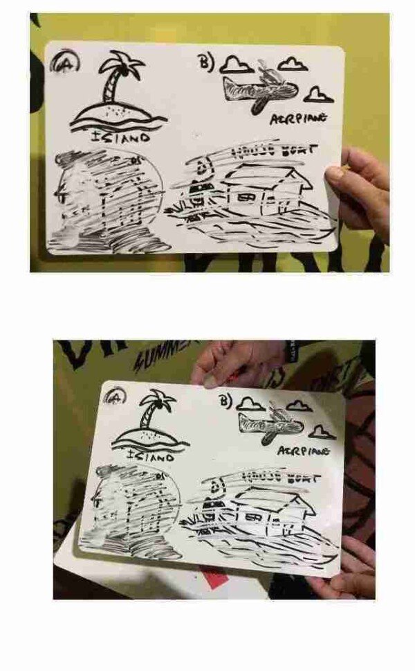 trivia drawing – Shaka Swags